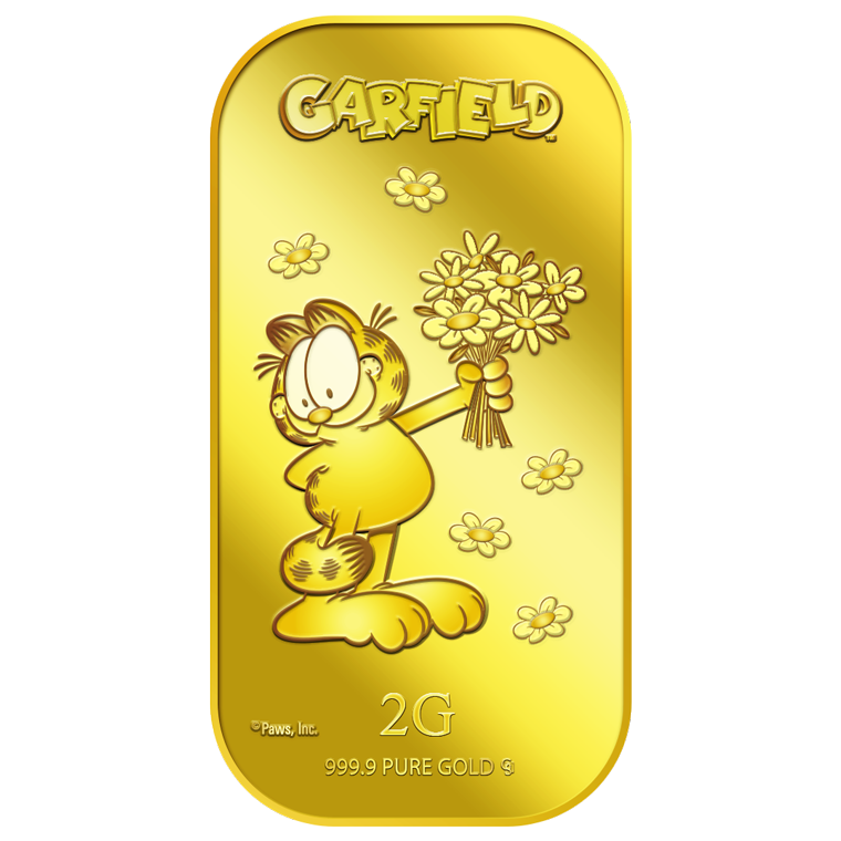 2G 2022 AUTUMN GARFIELD GOLD BAR | Buy Gold Silver in Singapore | Buy ...