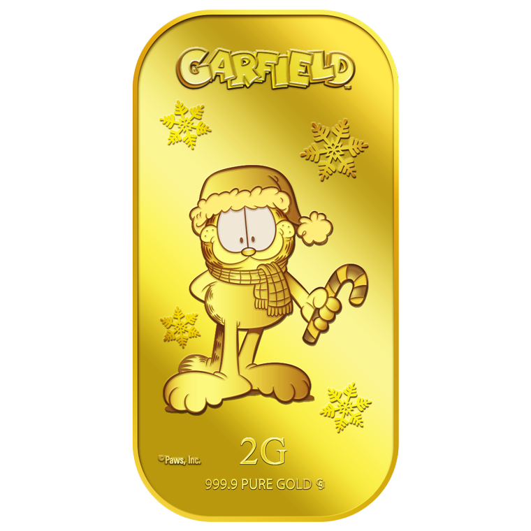 2G 2022 WINTER GARFIELD GOLD BAR | Buy Gold Silver in Singapore | Buy ...