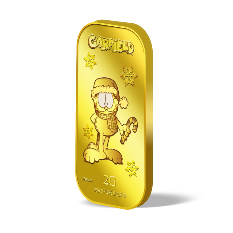 2G 2022 WINTER GARFIELD GOLD BAR | Buy Gold Silver in Singapore | Buy ...